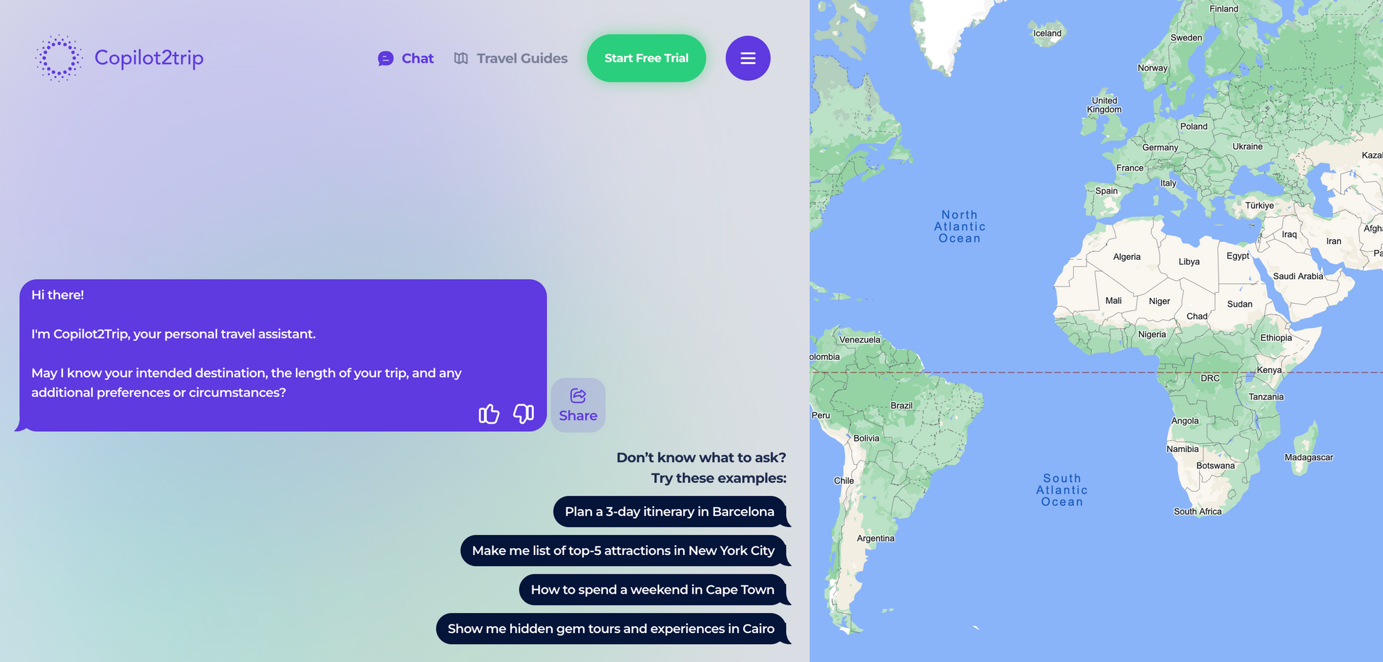 Conoce Copilot2trip: Tu compañero de viaje definitivo impulsado por IA