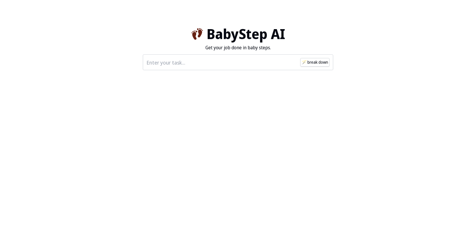 BabyStep